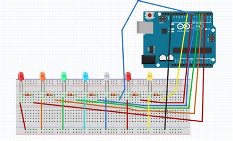 Birden Fazla Led Yakma Kara Şimşek Mblock İle Arduino Örnekleri