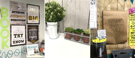 Rustic Themed Classroom Reveal Fun365