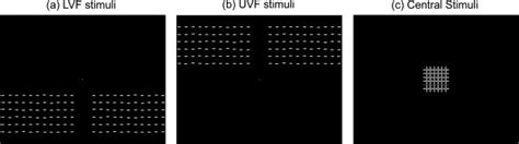 Experimental Stimuli Peripheral Irrelevant Stimuli Were Arrays Of