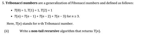 Solved Java Write A Non Tail Recursive Algorithm That