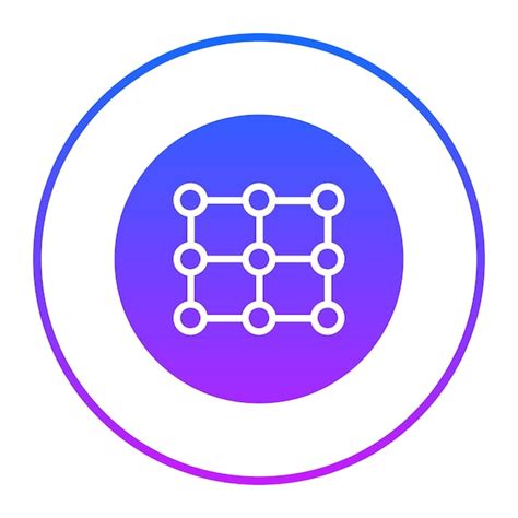 Premium Vector Pattern Recognition Icon