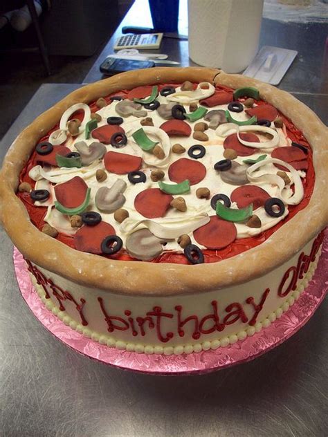 Pizza Cake By Caryns Cakes