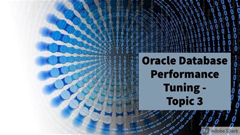 Oracle Database Performance Tuning Part 3 Youtube