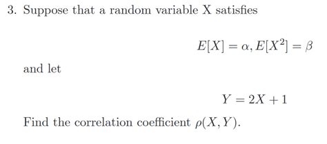 solved 3 suppose that a random variable x satisfies e[x]