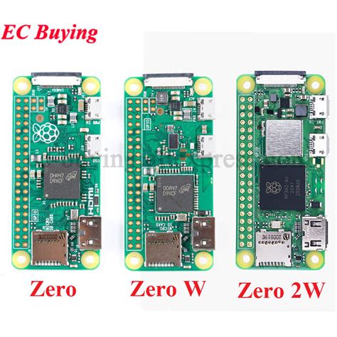 Raspberry Pi Zerozero W Zero 2w พร้อม Wifi ไร้สายบลูทูธ Ble โมดูล 1ghz