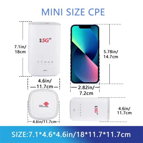 Original China Unicom 5g Cpe Vn007 Wireless Cpe Pro Routers 5g