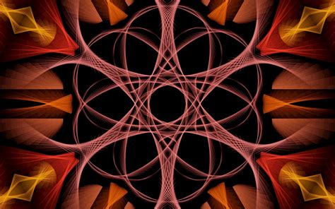 Download Wallpaper 1920x1200 Shapes Intersection Background