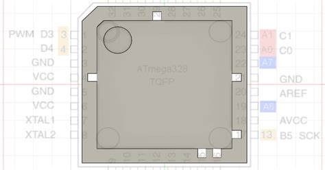 Atmel ATMega MCU Flash Adapter For ATMega168 ATMega328 By Boby Download Free STL Model