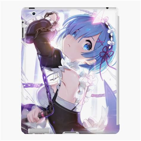 Re Zero Rem Demon Form Azure Comet Ipad Case Skin By Stellatrove