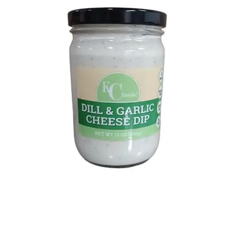 Kc Classic Gourmet Foods Garlic And Dill Dip 12oz Kc Classic Gourmet