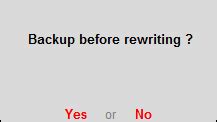 Backup Restore