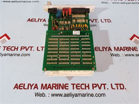 Valmet M851241 M1 Bcu Binary Input Module Aeliya Marine