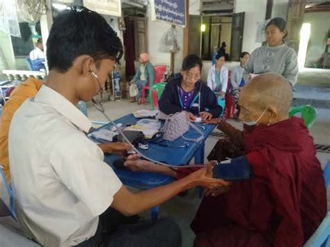 စလင်းမြို့နယ်တွင်ဒို့မေတ္တာအခမဲ့ကုသိုလ်၈မျိုးကျန်းမာရေးနှင