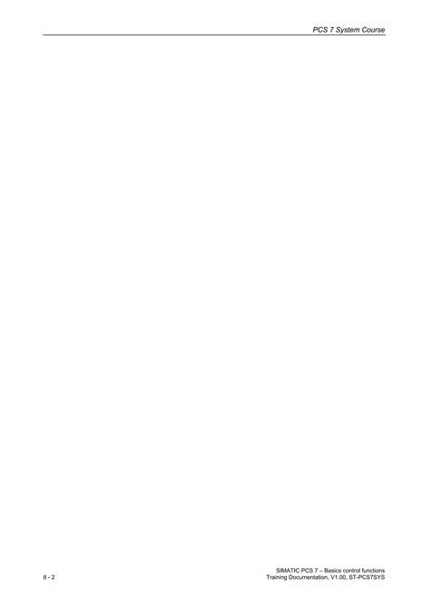 08 Basics Control Functions V100en Pdf Operating Systems Computer Software And Applications