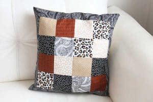 How To Make A Patchwork Cushion The Easy Way TREASURIE