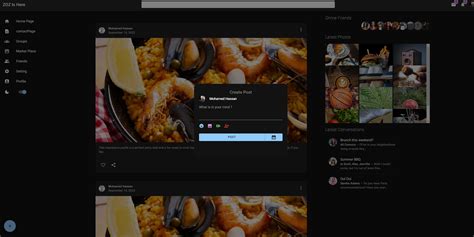 github mohamedlolx social media home page project react materialui