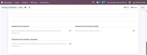How To Manage Product Variants With The Odoo 16 Purchase App