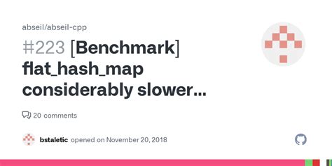 [benchmark] flat hash map considerably slower than std unordered map