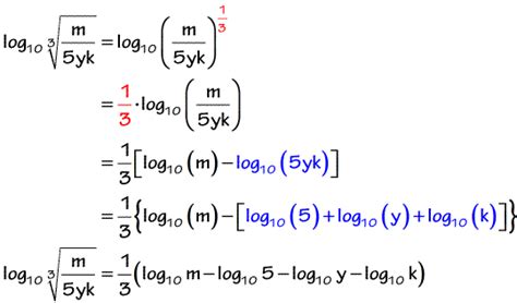 expand or condense the logarithmic expression