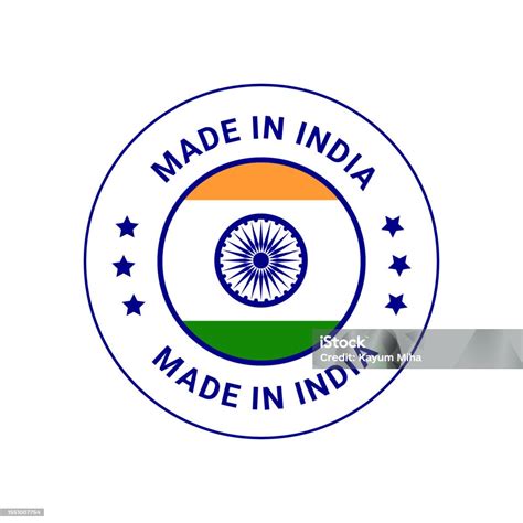 프리미엄 Made In India 스탬프 스티커 벡터 로고 배지 3차원 형태에 대한 스톡 벡터 아트 및 기타 이미지 3차원