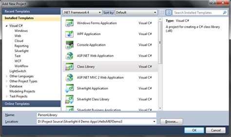 First Guide To Mef And Silverlight Partiii Kunal Chowdhury