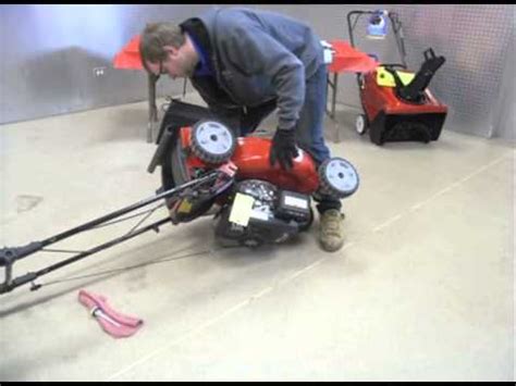 How To Change Your Lawn Mower Oil | Toro Residential Push Mower - YouTube