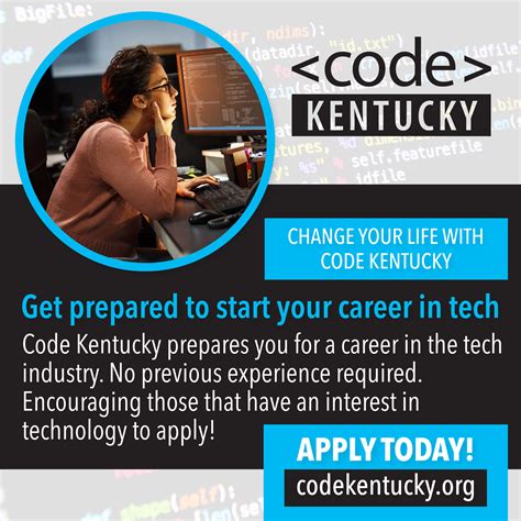 new code kentucky software development training offered for residents