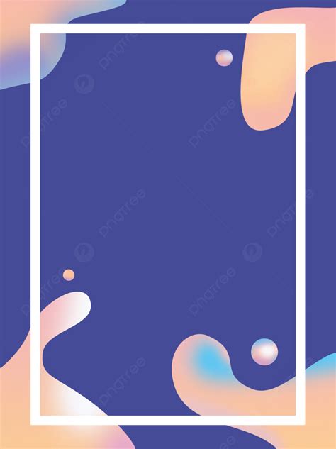 Full Original Creative Fluid Gradient Border Background Border