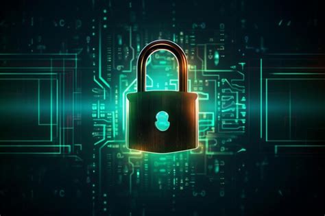 Premium Photo Unlocking Cyber Security A Digitized Perspective Of A Closed Padlock