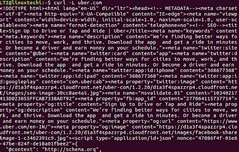 Ejemplos De Comandos Curl De Linux Parte 1