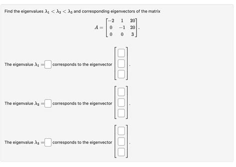 Solved Find the eigenvalues λ