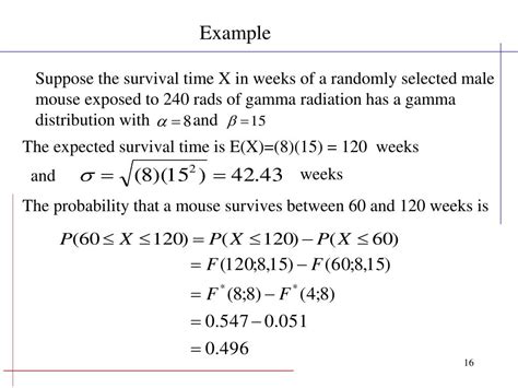PPT Special Continuous Probability Distributions Gamma Distribution Beta Distribution