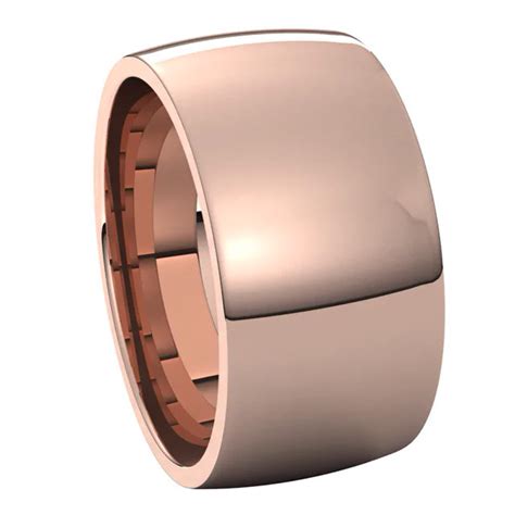 10mm Comfort Fit Medium Weight Wedding Band Band001 10mm