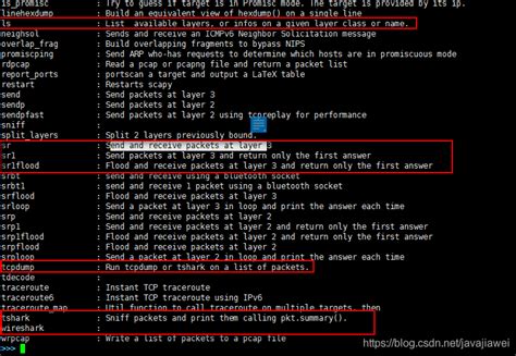 Pcap数据包构造分析利器之scapy命令行scapy分析报文 Csdn博客 Pcap数据包构造分析利器之scapy命令行scapy分析报文 Csdn博客