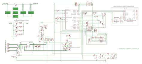 Circuit Diagram And Construction Details For A DIY Digital Variable Regulated Power Supply For