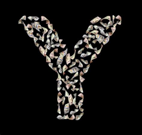 Premium Photo Letter Y