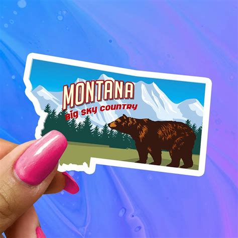 Montana Decal Etsy