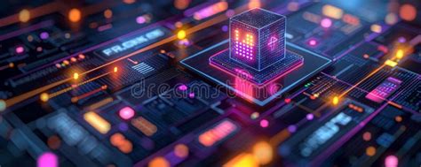 Mitigating Risks Futuristic Digital Interface With Data Analysis And Cybersecurity Elements For