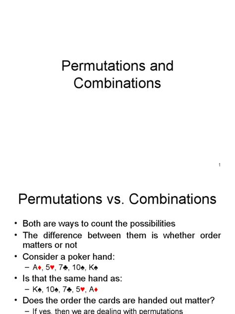 Permutations And Combinations Pdf Mathematical Proof Permutation