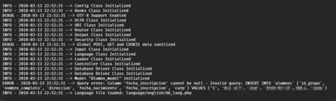 Habilitar Error Log En CodeIgniter 3 Parzibyte S Blog