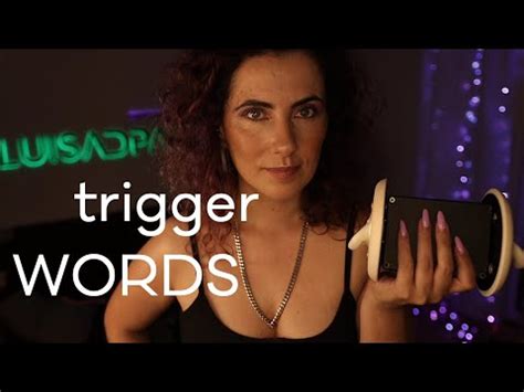 ASMR Trigger Words To Make You Tingle NOW 🤯