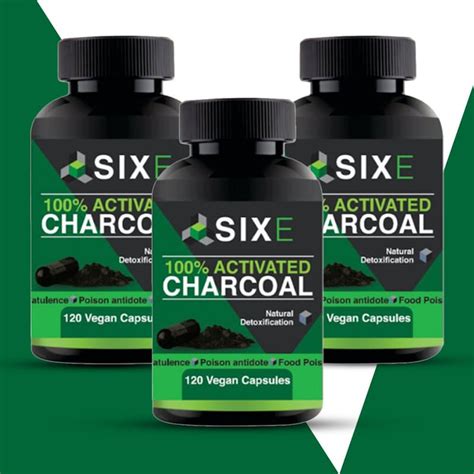 34 Off On 3x 120s Activated Charcoal Capsules Onedayonly