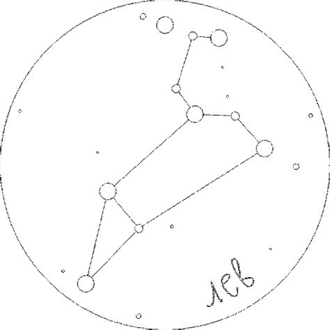 Лев Знаки зодиака znaki_zodiaka_lev_001 (Векторный файл) | Каталог ...