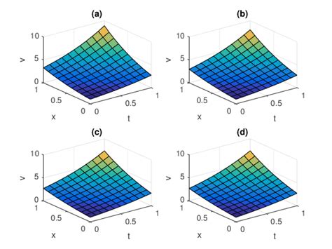 The Surface Graph Of The 3 Th Order Approximate Solution By Nvim And Download Scientific