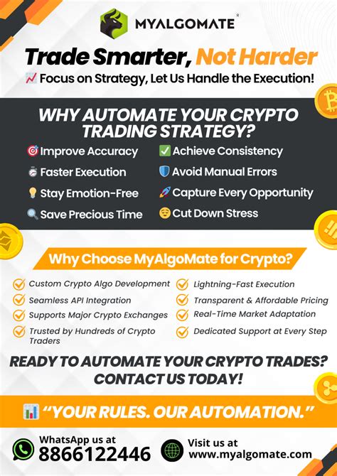 Crypto Algo Trading Development Best 1 Cypto Algo Developer Myalgomate