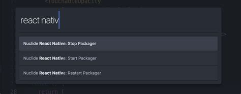 Atom Editor Nuclide React Native Start Debugging Stack Overflow
