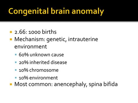 Congenital Brain Anomalies Pdf Brain And Nervous System Disorders Diseases And Conditions