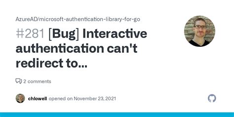 Bug Interactive Authentication Can T Redirect To Https Localhost Issue Azuread