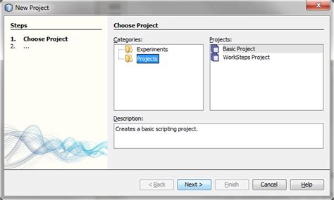 Working With Projects