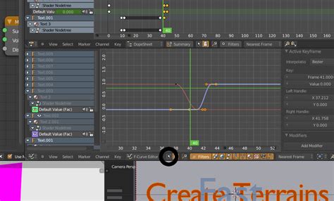 when i add a keyframe via the gui with i key curve doesnt show up in